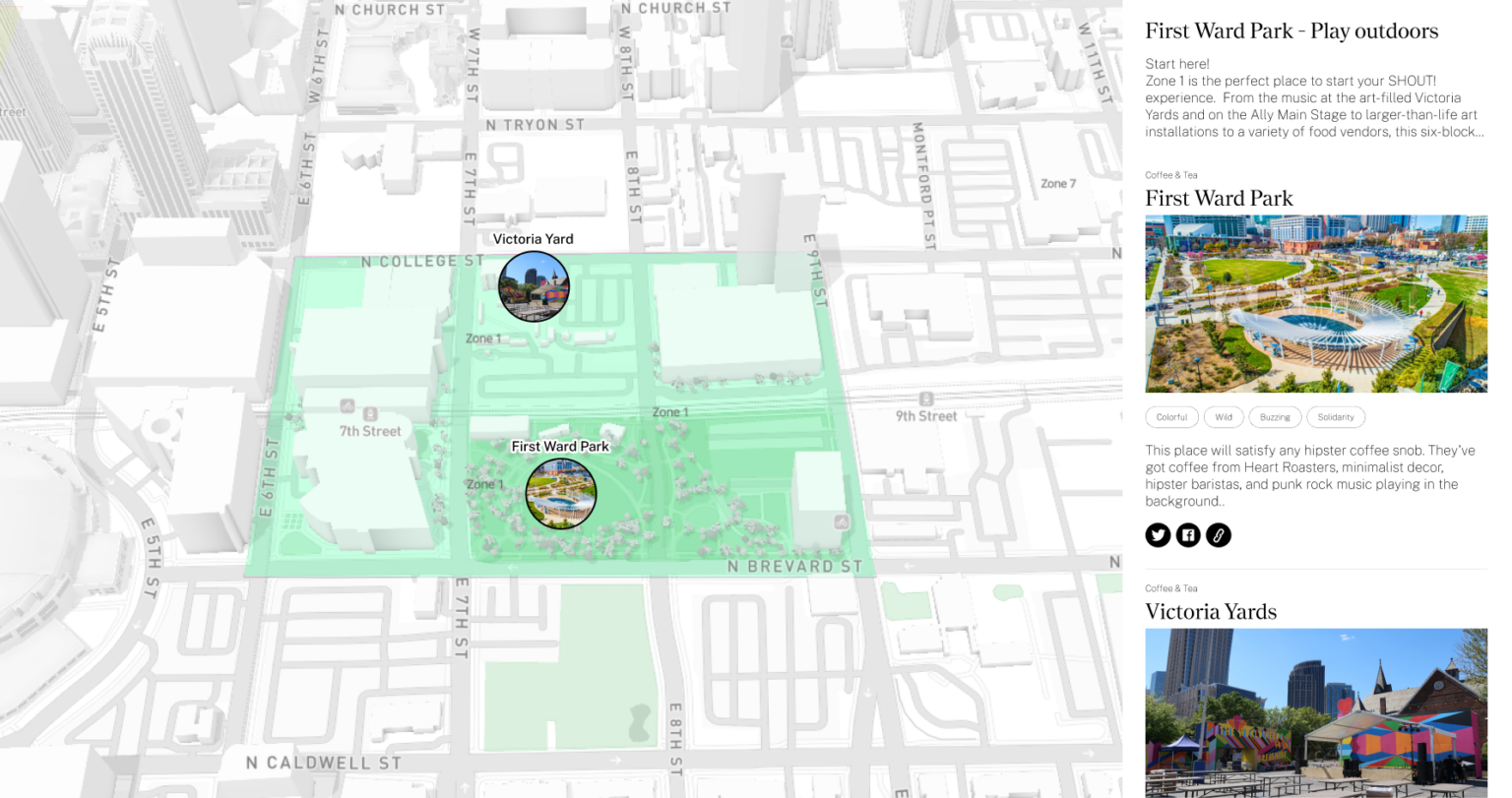 Zone 1 - First Ward Park - Charlotte SHOUT!